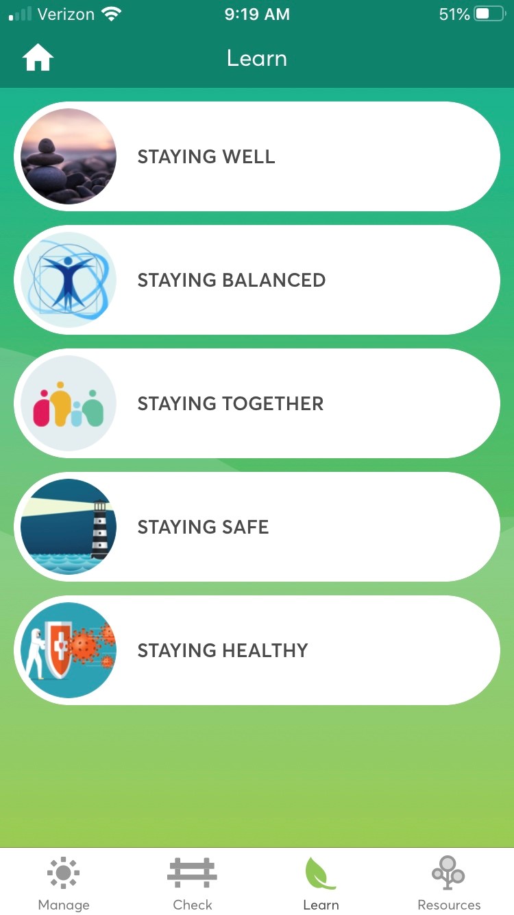 Resources from the Behavioral Health VISTA - Upstate Warrior Solution